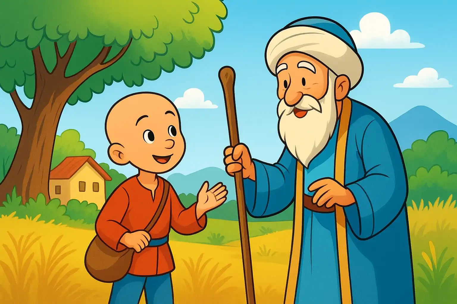 Keloğlan ve Yalnız Dağın Sırrı - Masal Oku